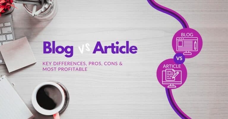 Blog vs Article: Key Differences Explained Simply - EricMelillo.com