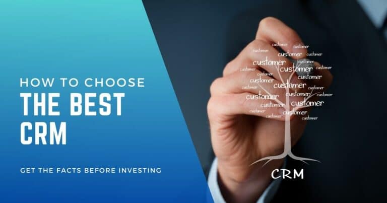How to Choose a CRM: Get the Facts Before You Invest - EricMelillo.com